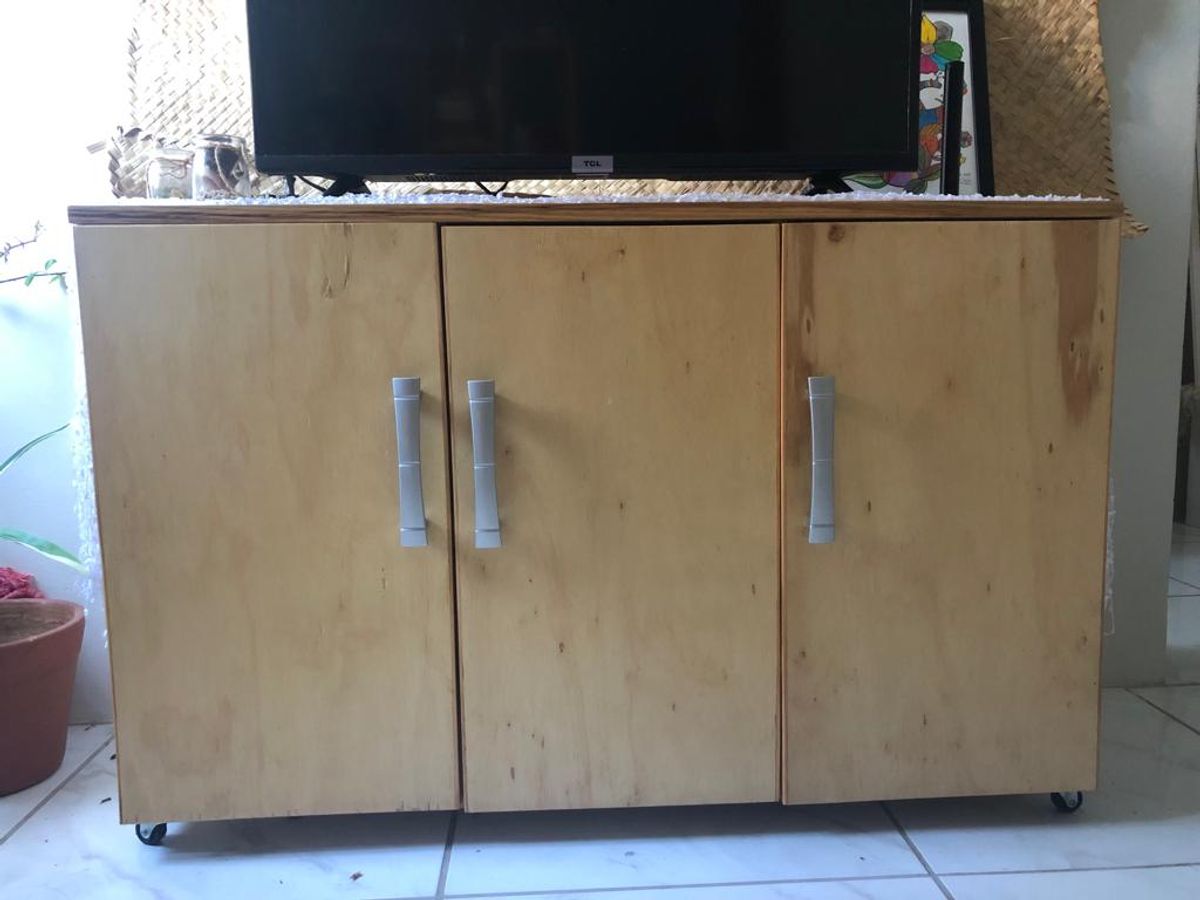 Hack/rack Ou Armário em Madeira, Perfeito Estado | Rack Usado 65407260 ...