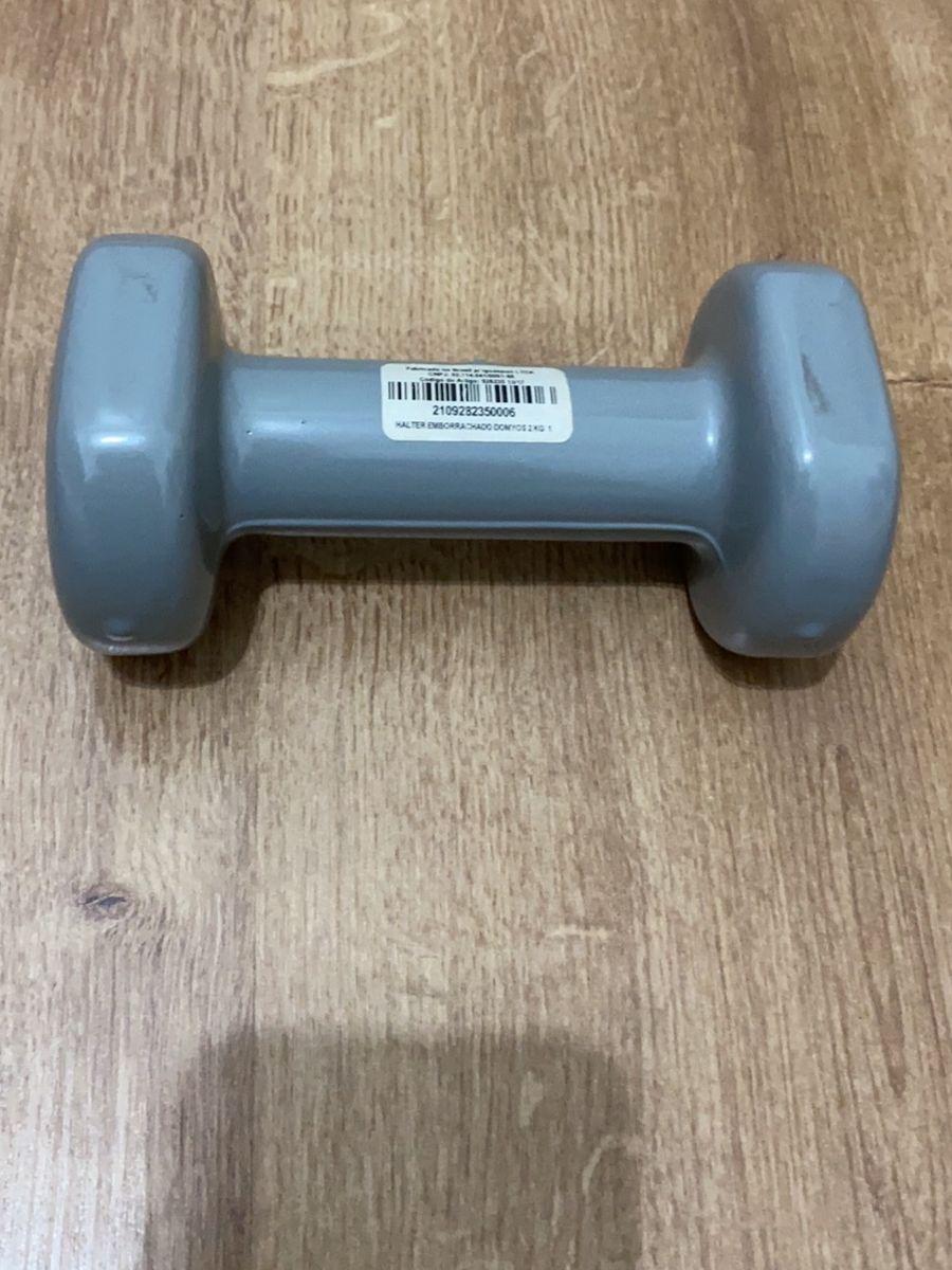 Halter Emborrachado Domyos 2 Kg | Item p/ Esporte e Outdoor Domyos ...