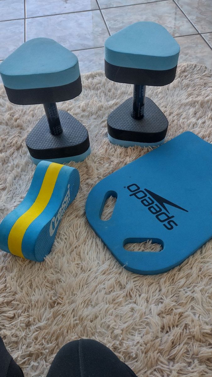 Halteres de Hidroginástica Flutuador e Prancha | Item p/ Esporte e ...