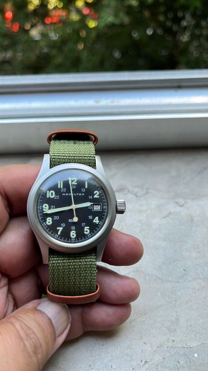 Hamilton Khaki Field, Referência 6361 | Relógio Masculino Hamilton ...