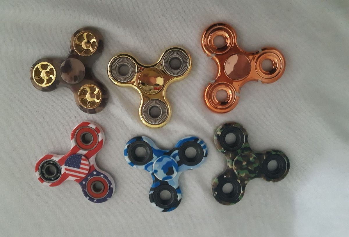 Hand Spinner 6 Peças | Brinquedo Usado 73545127 | enjoei
