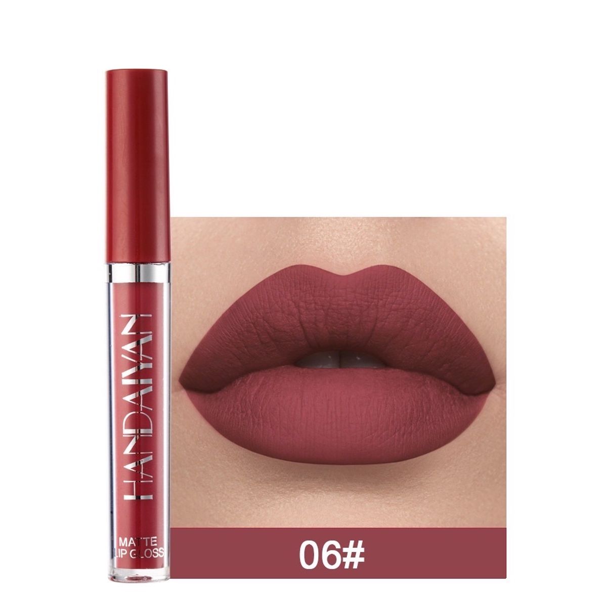 Handaiyan Batom Mate/fosco/aveludado/não Desbota/hidratante/leve À ...