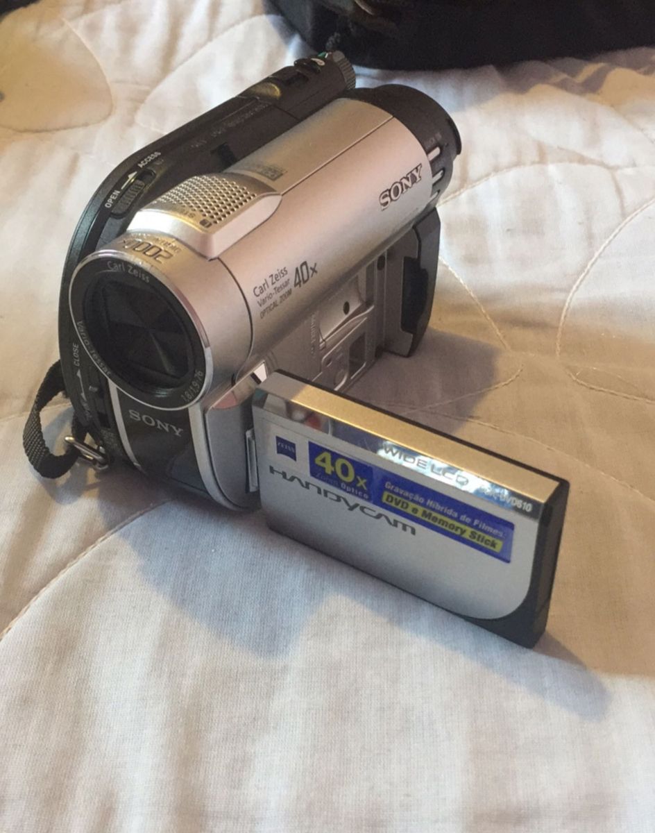 Handycam Sony Híbrida + Memory Stick 4gb | Filmadora Sony Usado ...