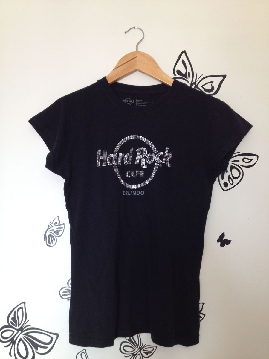 Hard Rock, Baby! | Camiseta Feminina Hard Rock Usado 2452478 | enjoei