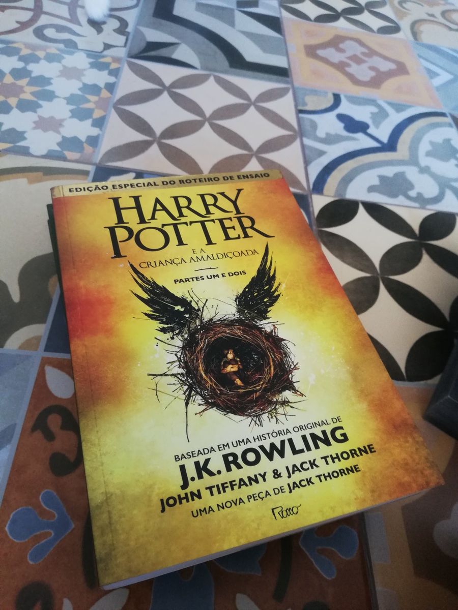 Harry Potter E A Criança Amaldiçoada Livro Rocco Usado 85384847 Enjoei