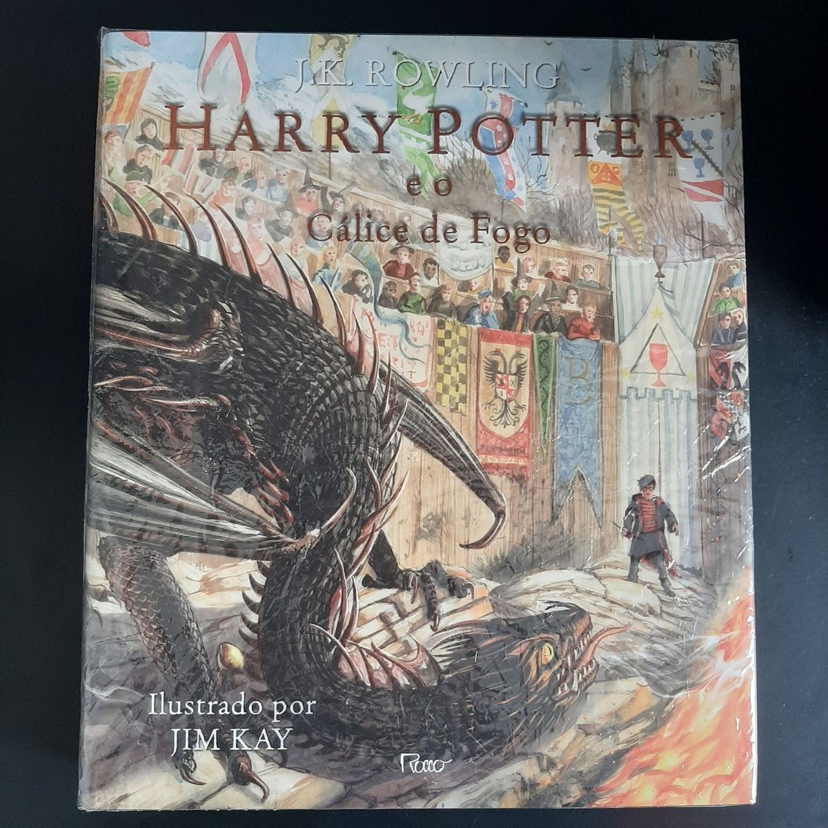Harry Potter e O Cálice de Fogo - Edição Ilustrada | Livro Rocco Nunca ...