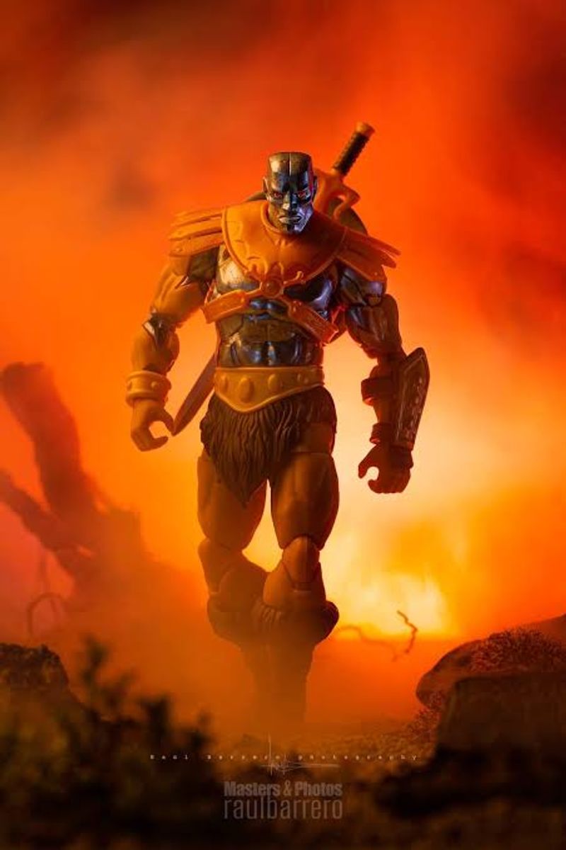 He-man Faker Robo Motu Masters Of The Universe Masterverse Estilo ...