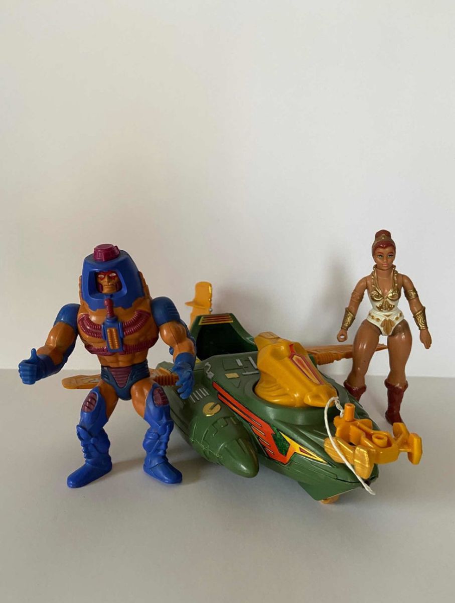 He Man Lote Anos80 Patrulha Dos Ventos +multifaces+teela | Produto ...