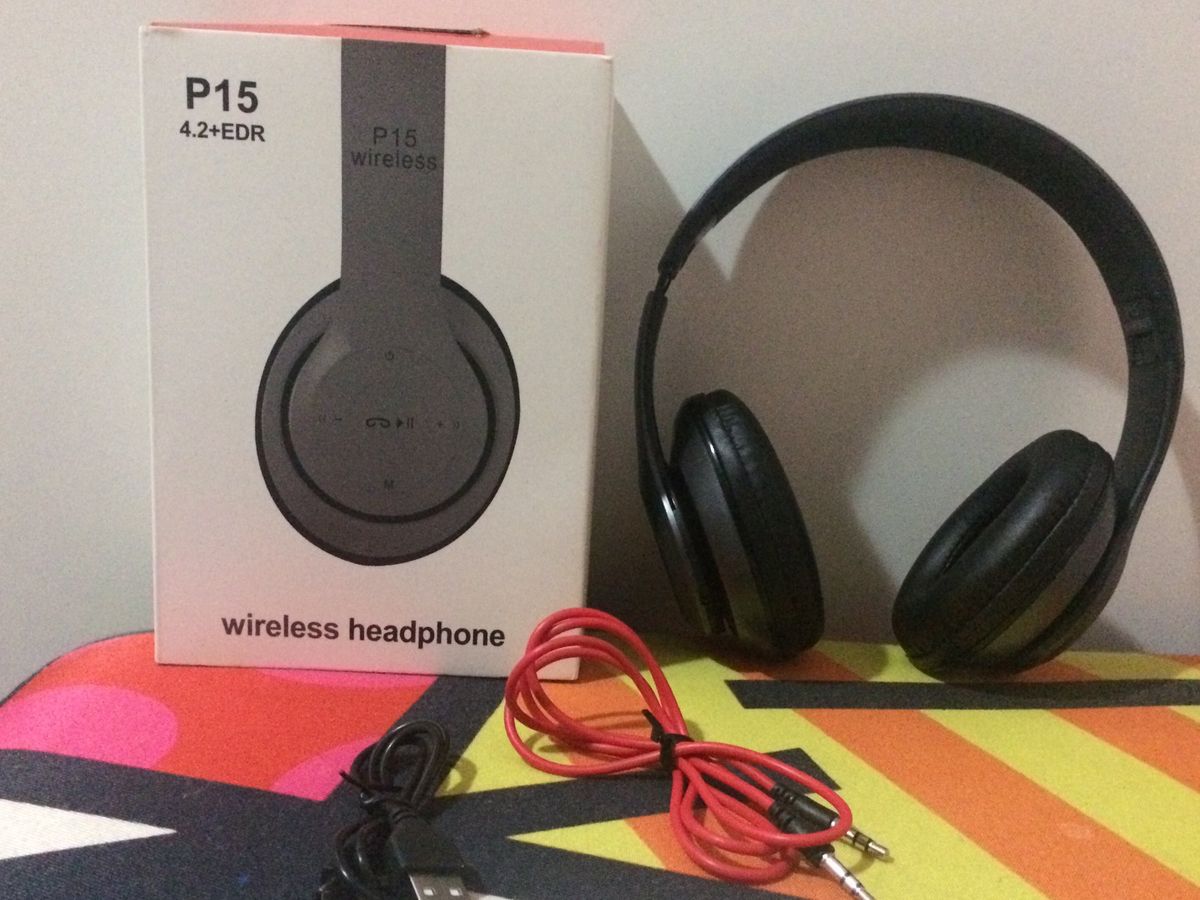 Headphone Bluetooth P15 | Produto Masculino P15 Nunca Usado 34344459 | enjoei