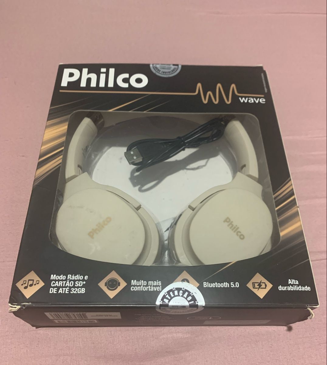 Headphone Bluetooth Philco Wave Pfo01btg | Item de Música Philco Usado ...