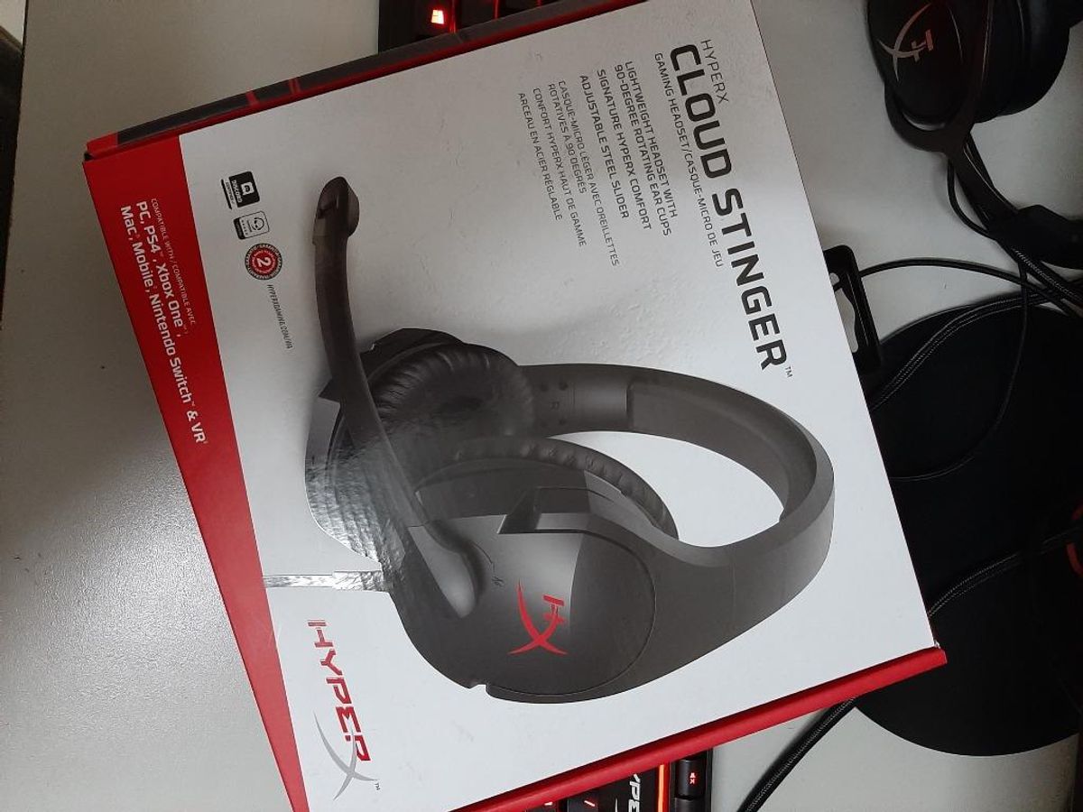 Headphone Hyperx Cloud Stringer | Item Info & Eletro Usado 84789494 ...