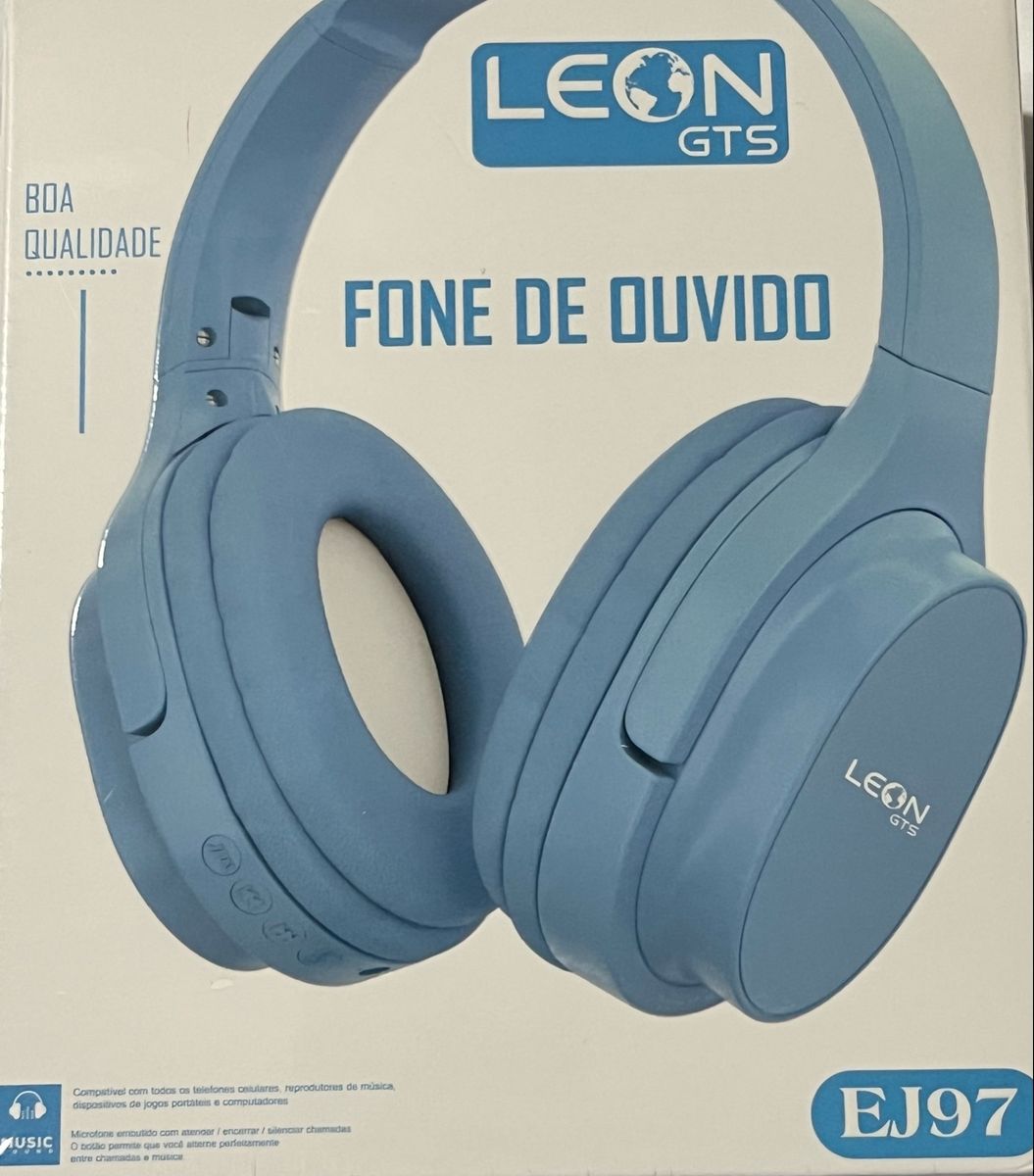Headphone Wireless Versão 5.0 | Item de Música Leon Nunca Usado ...