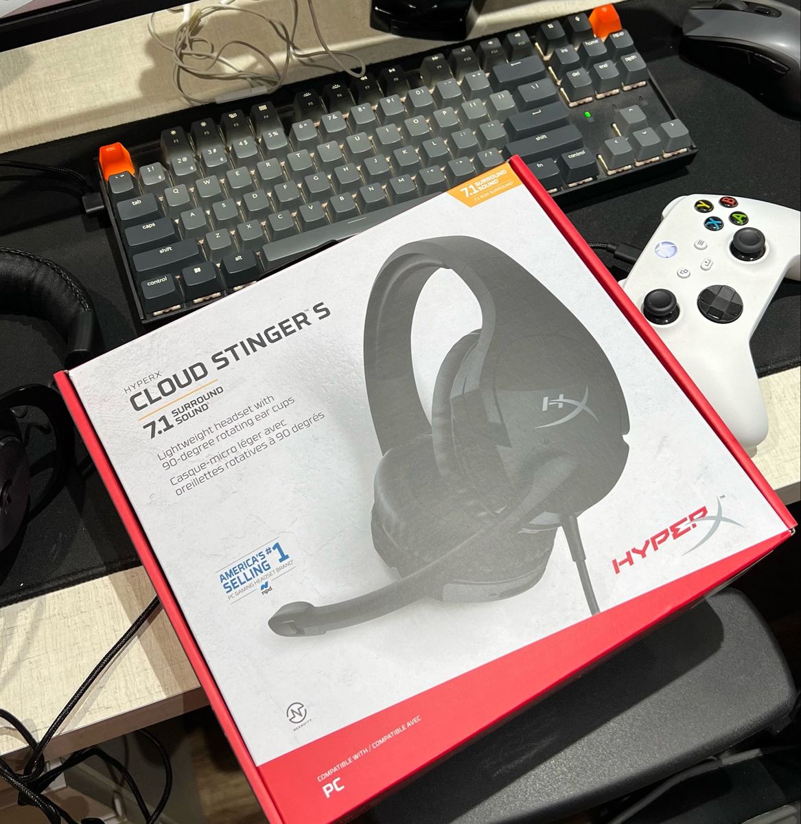 Headset Cloud Stinger 7.1 Hyper X | Item Info & Eletro Hyper X Nunca Usado 79295134 | enjoei