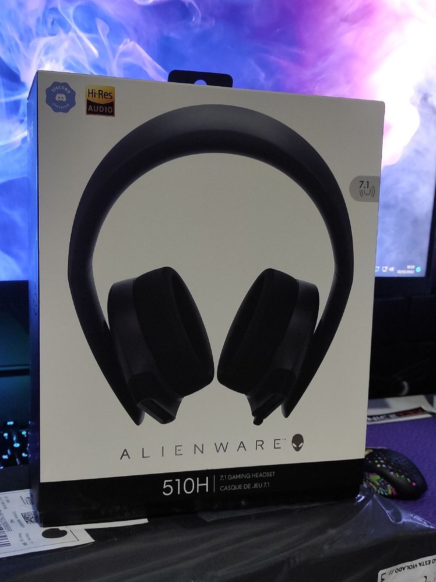 Headset Gamer Alienware Aw510h | Computador Desktop Alienware Usado ...