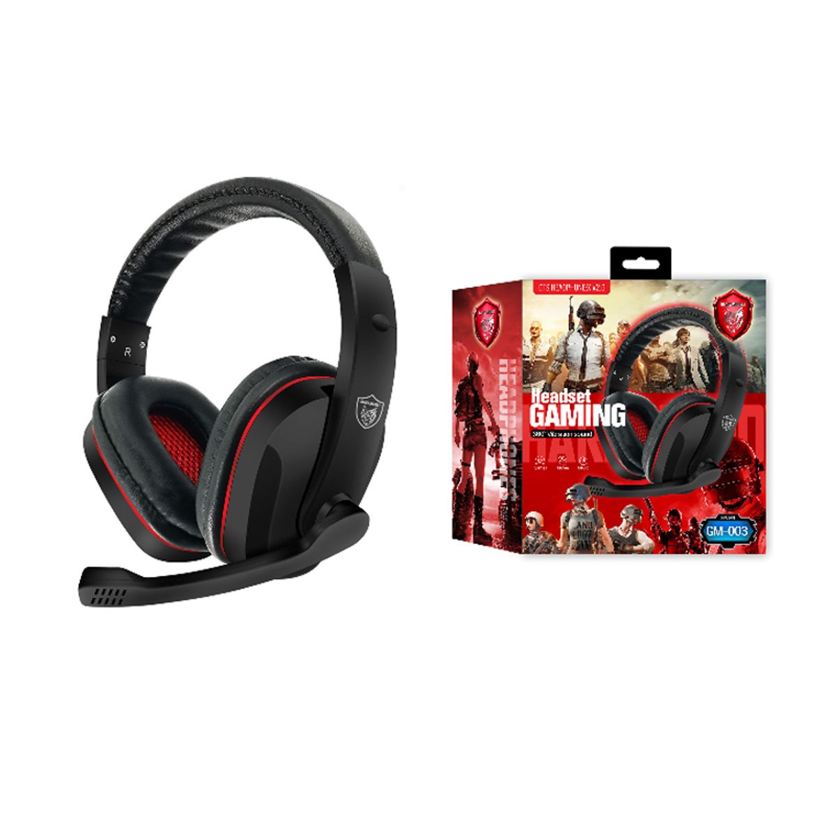 Headset Gamer Gaming Gm-003 Microfone Smartphone Pc Laptop | Item Info ...