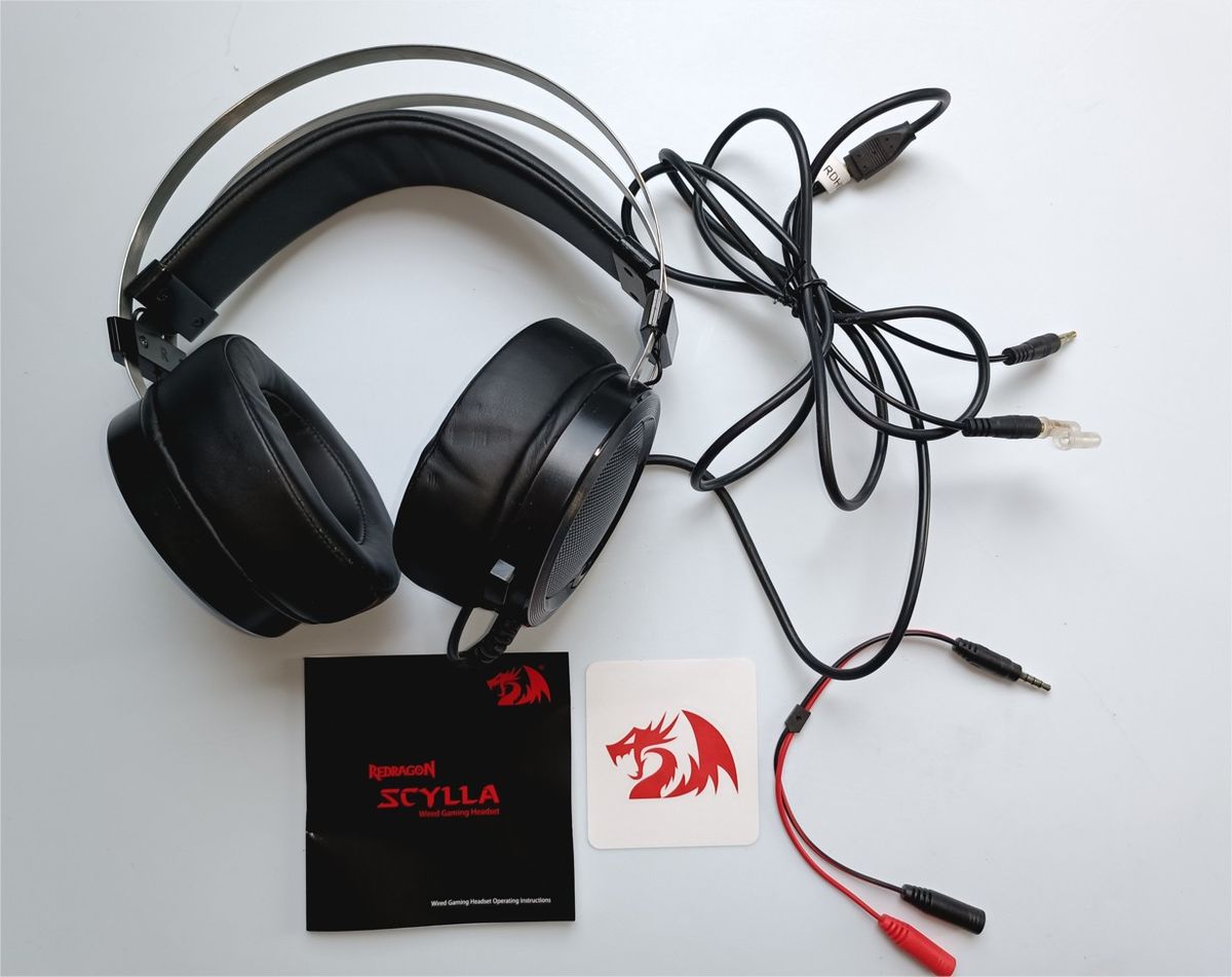 Headset Gamer Redragon Scylla, Drivers 40mm, P2 - H901 | Vestido ...