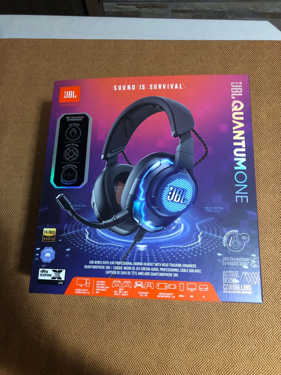 Headset Jbl Quantum One | Acessório p/ Videogame Jbl Usado 83898332 | enjoei