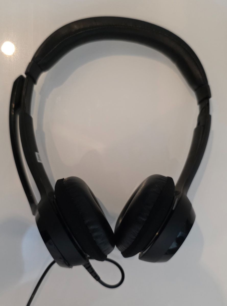 Headset Logitech H390 Usb - com Haste Quebrada - Funcionando 100% -home ...