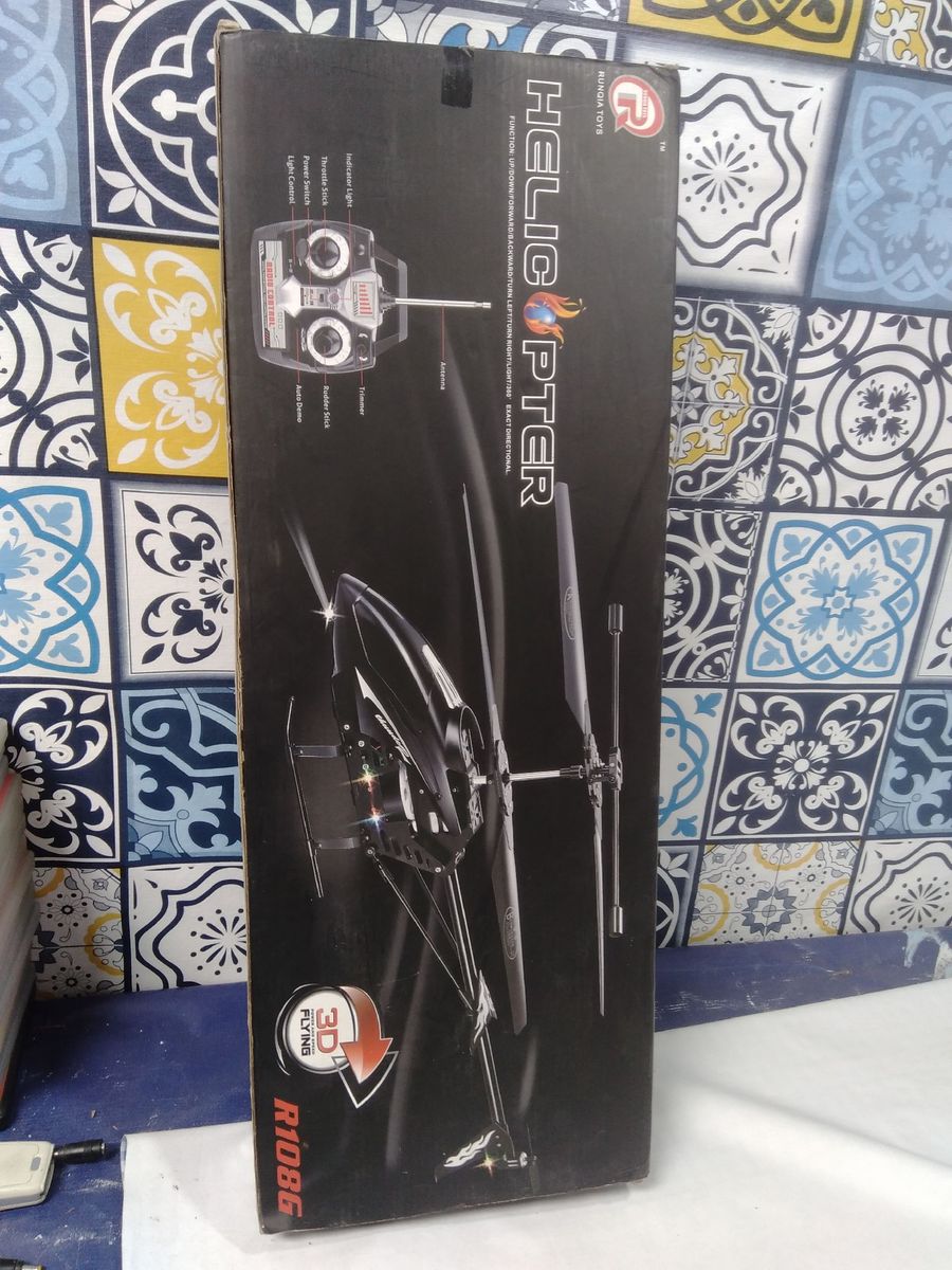 Helicóptero Aeromodelo Runqia Toys Defeito | Item Info & Eletro Runqia ...