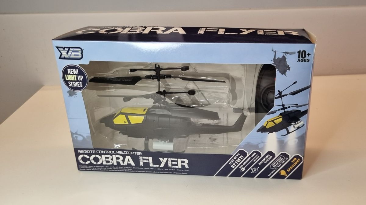 Helicoptero Controle Remoto Cobra Flyer | Brinquedo Xvb Usado 80077134 ...