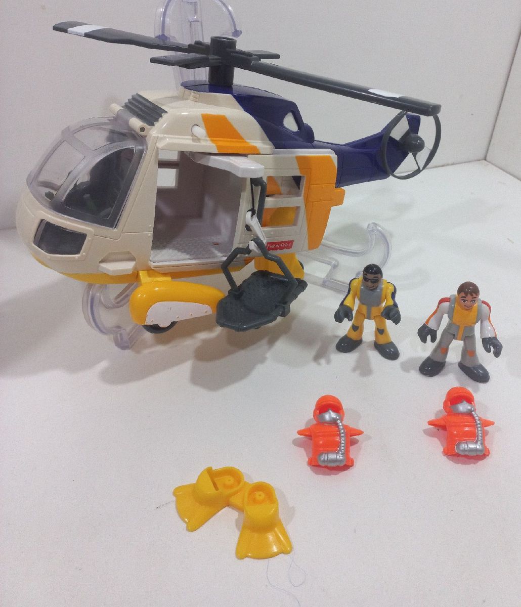 Helicóptero Imaginext | Brinquedo Imaginext Fisher Price Usado 77807666 ...