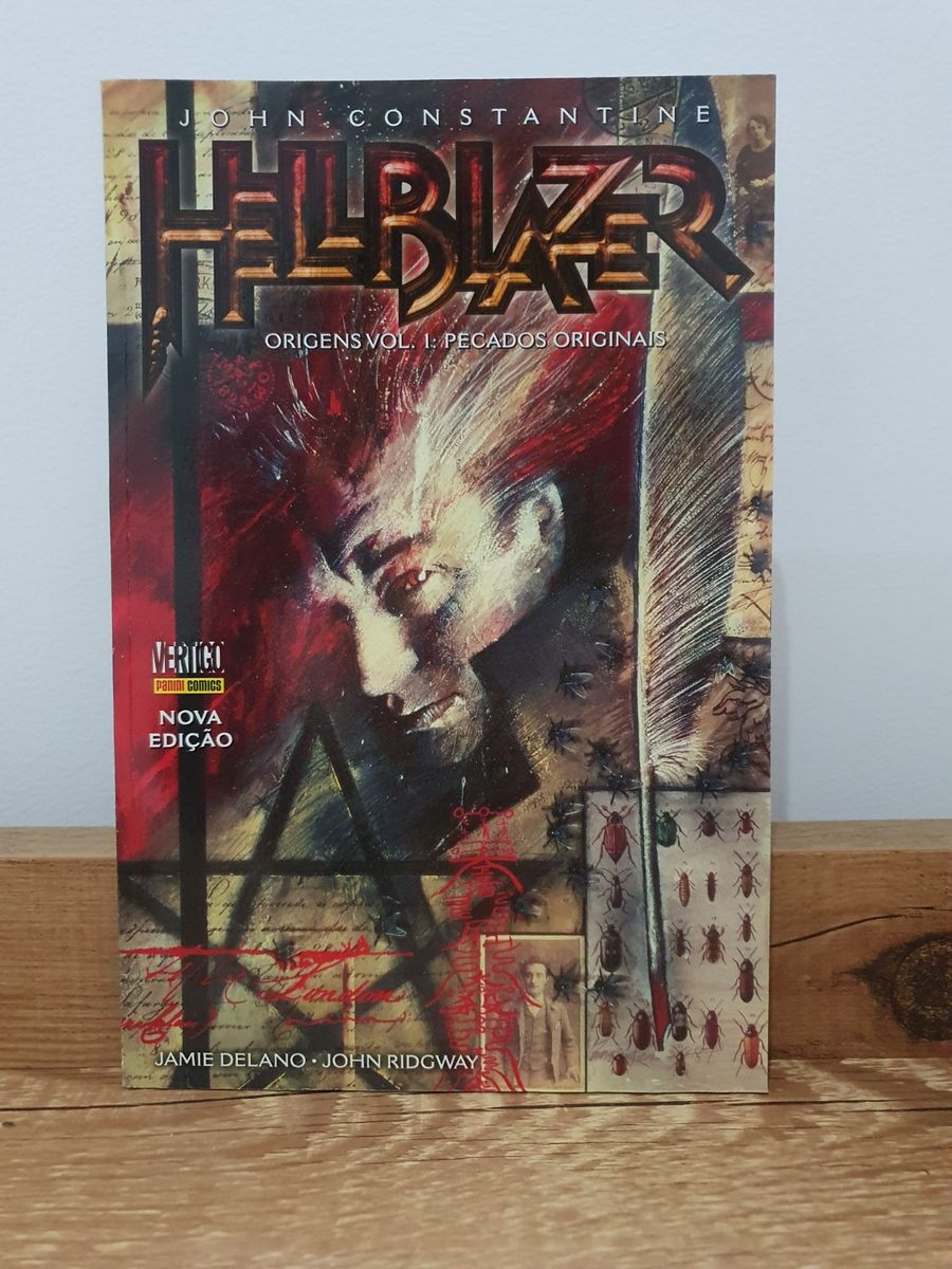 Hellblazer: Origem - Pecados Originais - Volume 1 Capa Comum | Livro Panini Usado 91301360 | enjoei