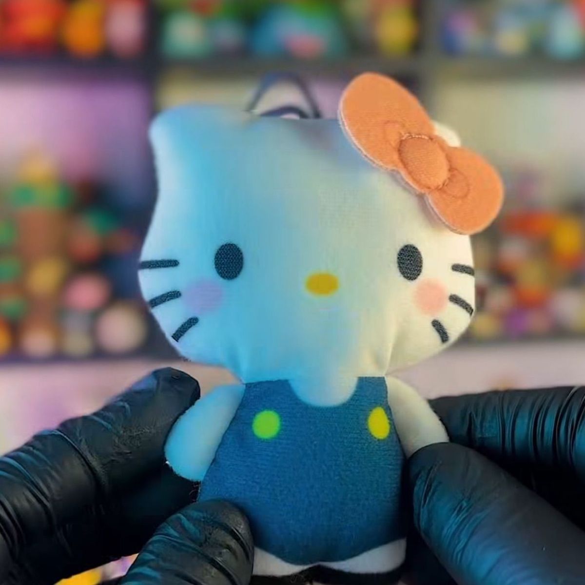 Hello Kitty Saia Azul Marinho Clássica Mcdonalds | Brinquedo Hello ...