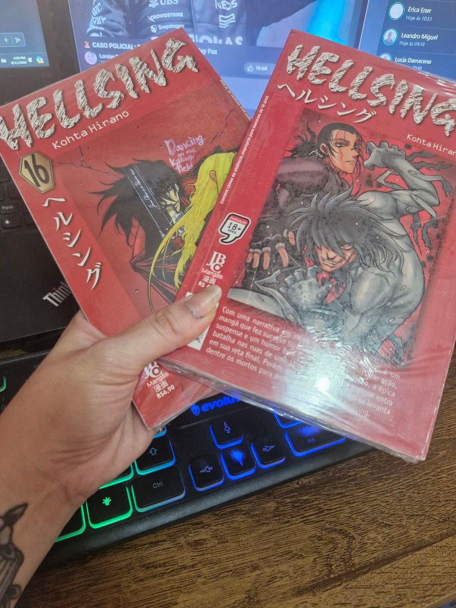 Hellsing Mangá | Livro Hellsing Nunca Usado 113072693 | enjoei