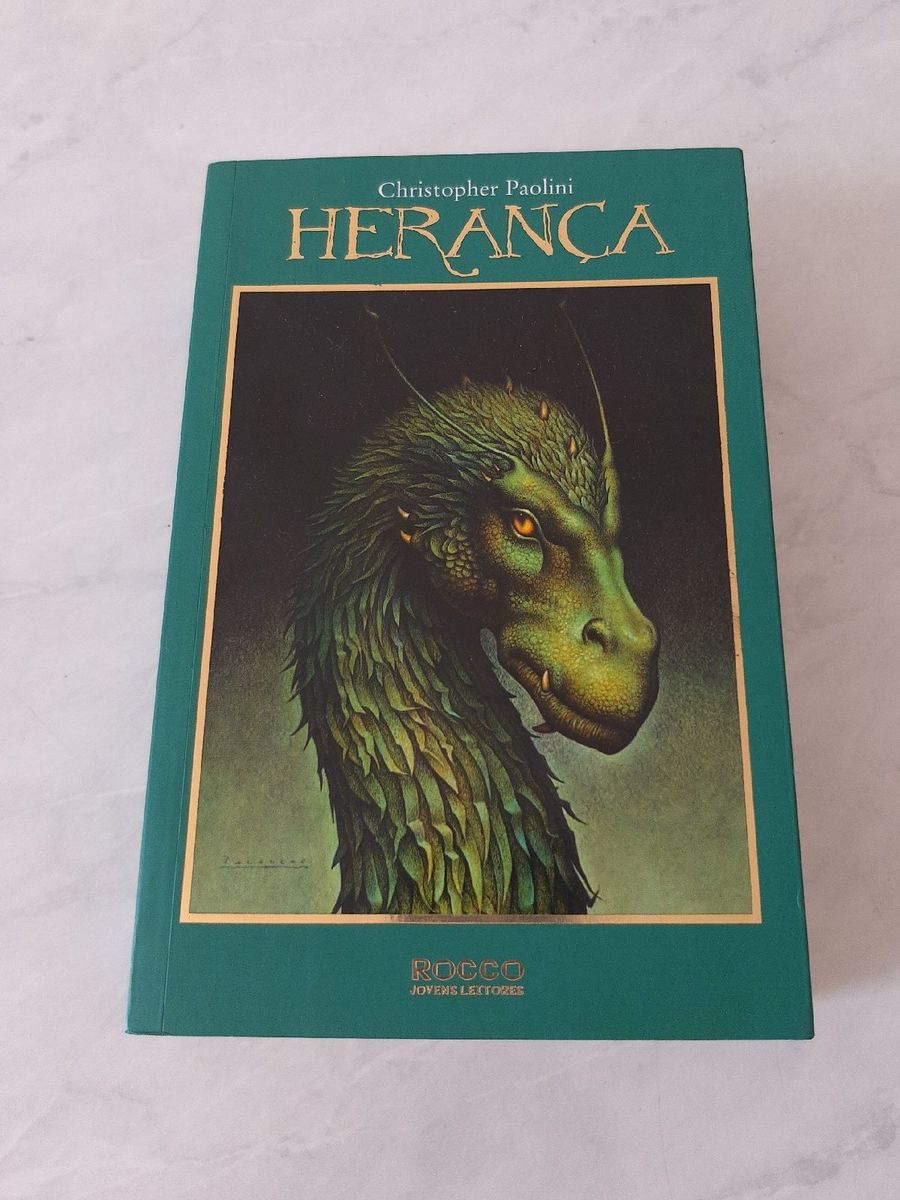 Herança - Livro 4 Saga Eragon - Christopher Paolini | Livro Rocco Usado ...