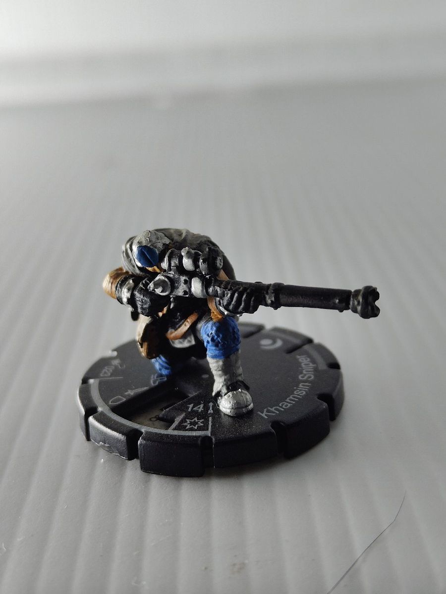 Heroclix Mage Knight Minions #023 Khamsin Sniper Black Powder Rebels ...