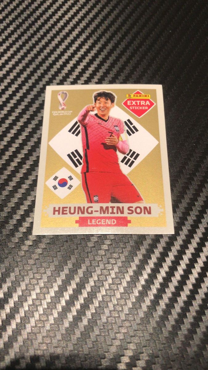 Heung-min Son Extra Sticker Legend Gold | Livro Panini Usado 75479031 ...