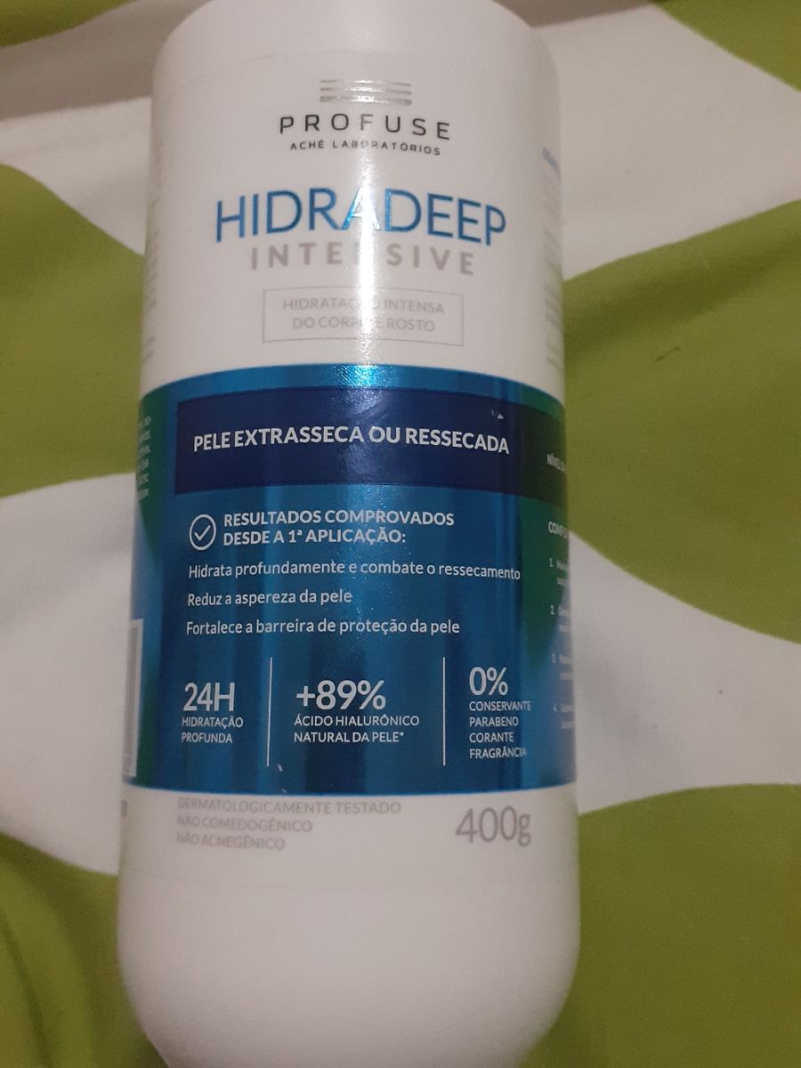 Hidratante 400g Otimo para Corpo e Rosto | Cosmético Feminino Profuse ...