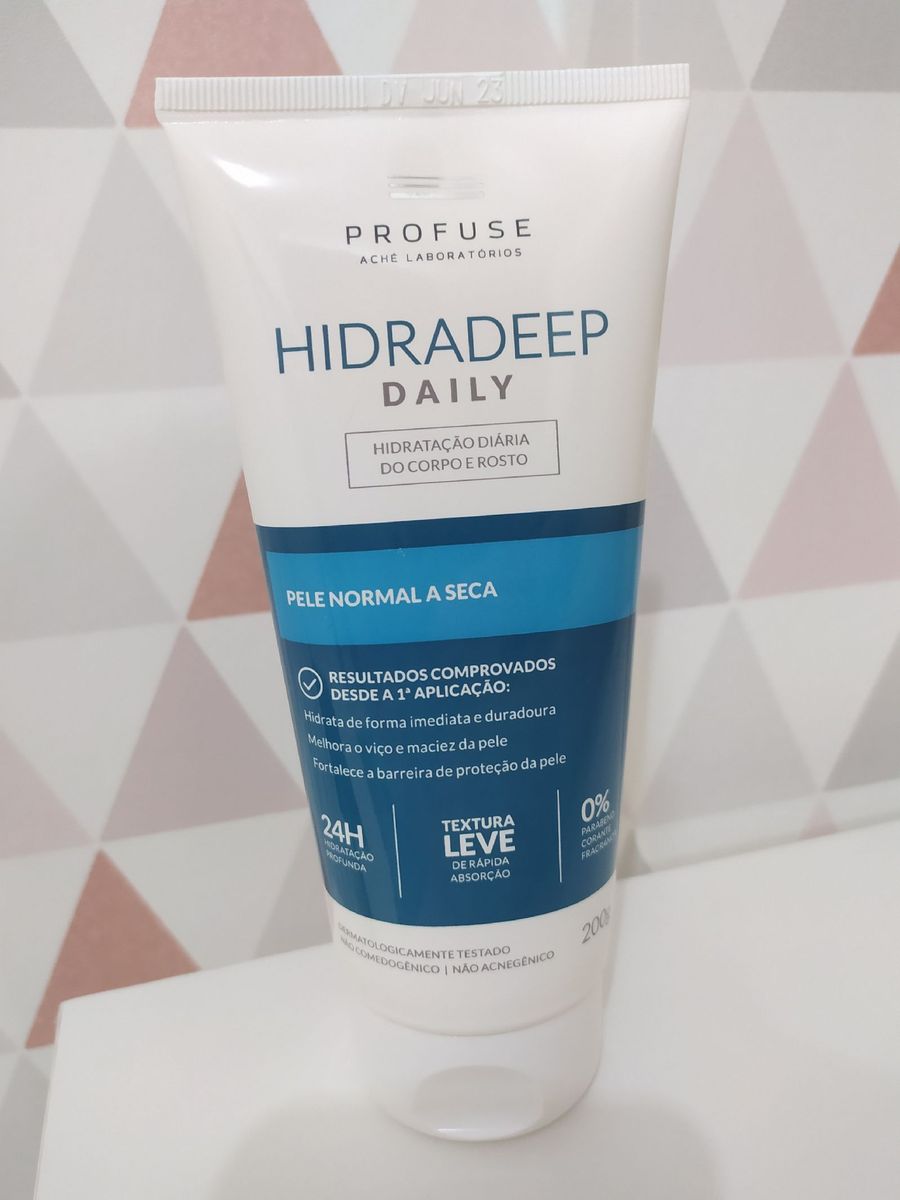 Hidratante para Peles Sensíveis | Cosmético Feminino Profuse Nunca ...