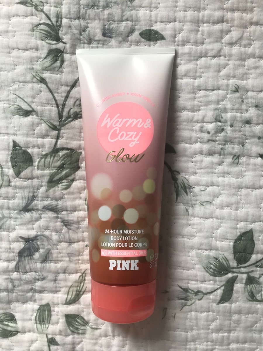 Hidratante Warm And Cozy Glow Pink Victorias Secrets Cosmético