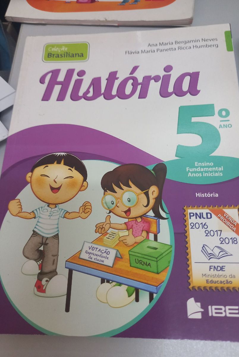 História 5 Ano Ana Maria Bergamin Neves Coleção Brasiliana | Livro ...