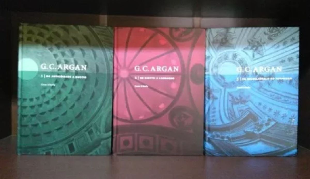 História da Arte Italiana - G. C. Argan - Cosac Naify- 3 Volumes | Livro Cosac Naify Usado ...