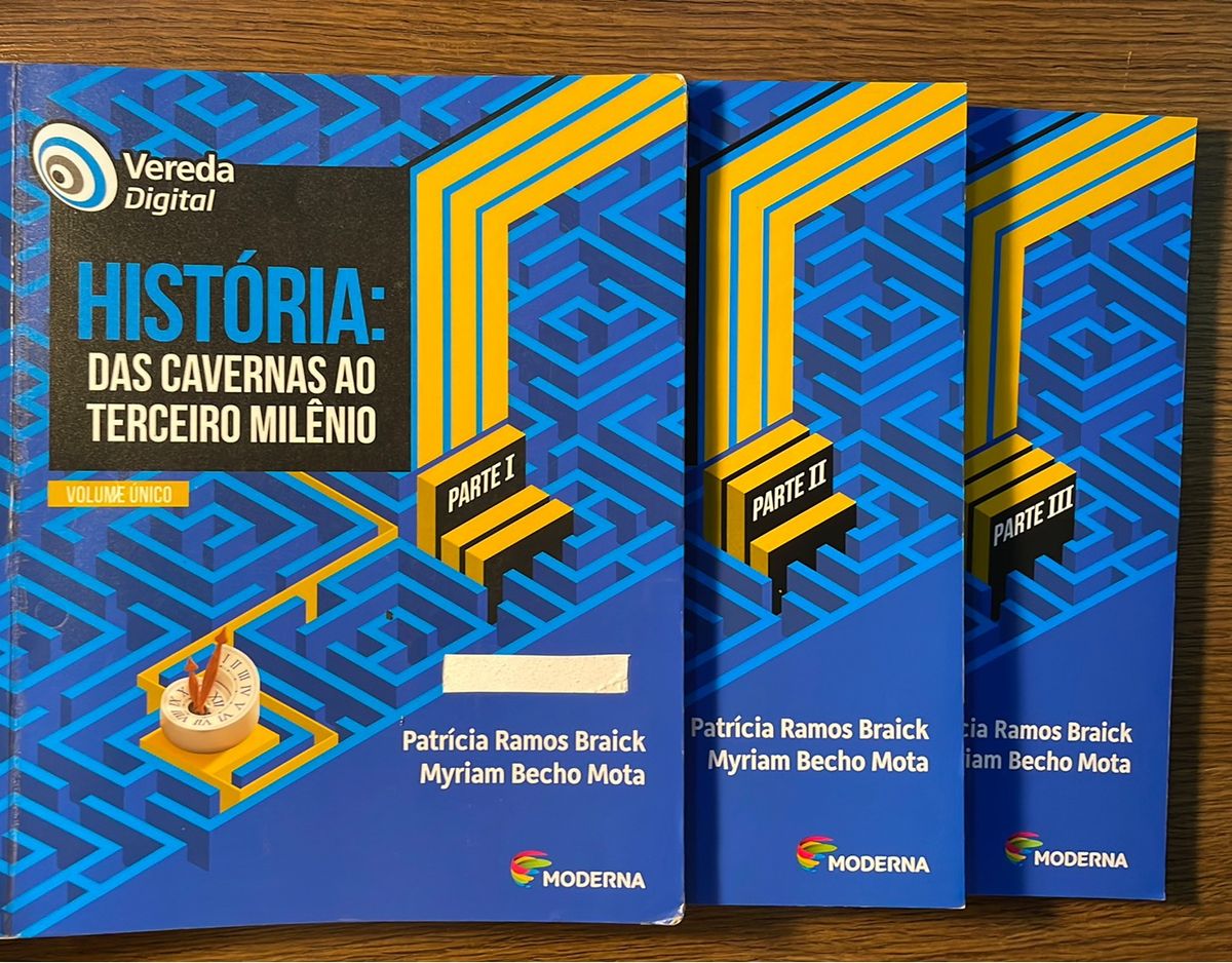 História: Das Cavernas Ao Terceiro Milênio - Pack Completo Vol. Único ...