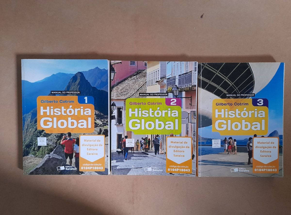 História Global Gilberto Cotrim | Livro Usado 58253320 | enjoei