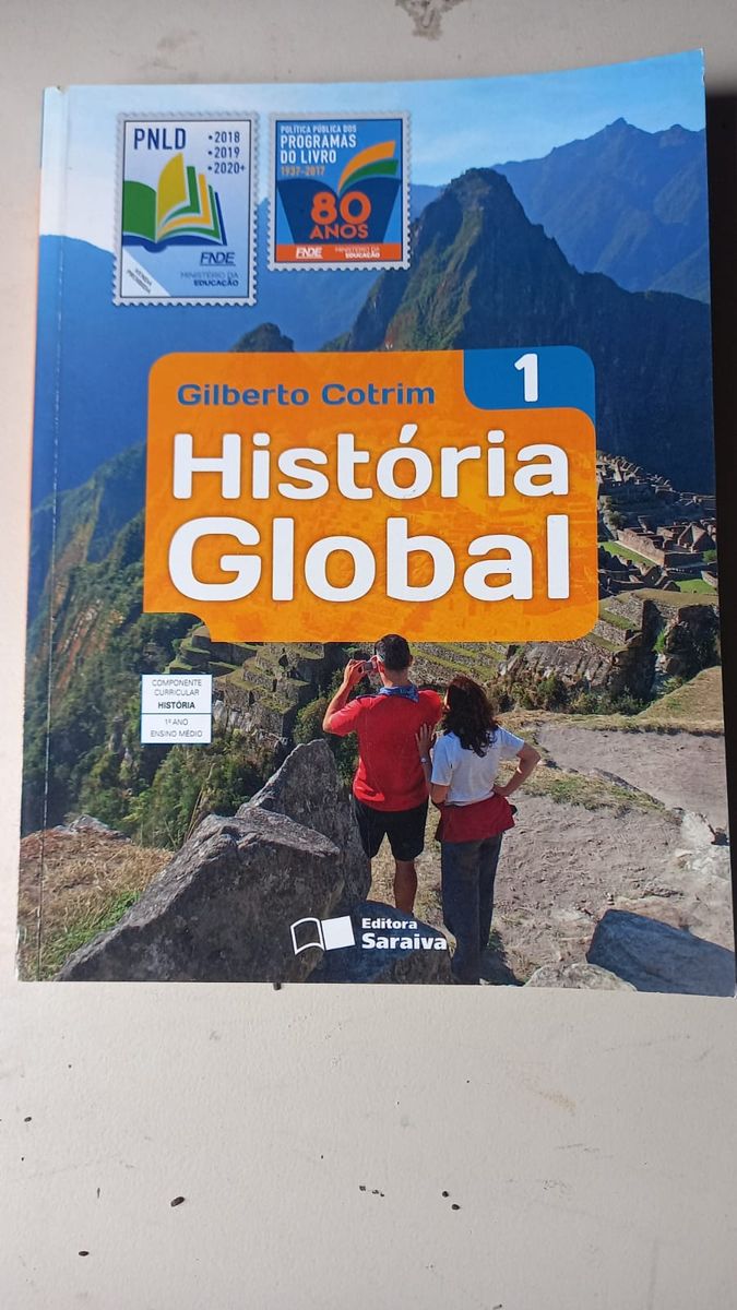 História Global Volume 1 - Gilberto Cotrim | Livro Editora Saraiva ...