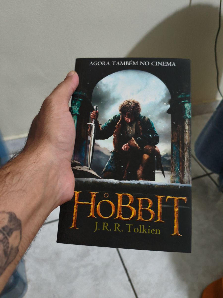 Hobbit, O - Capa do Filme 3 | Livro Wmf Martins Fontes Usado 135546099 ...
