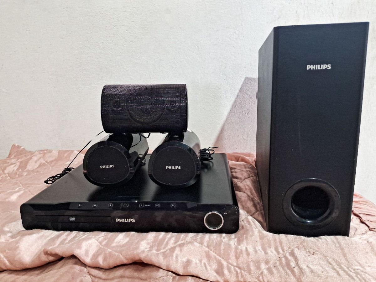 Home Theater 5.1 Philips Hts3510 | Item Info & Eletro Philips Usado ...