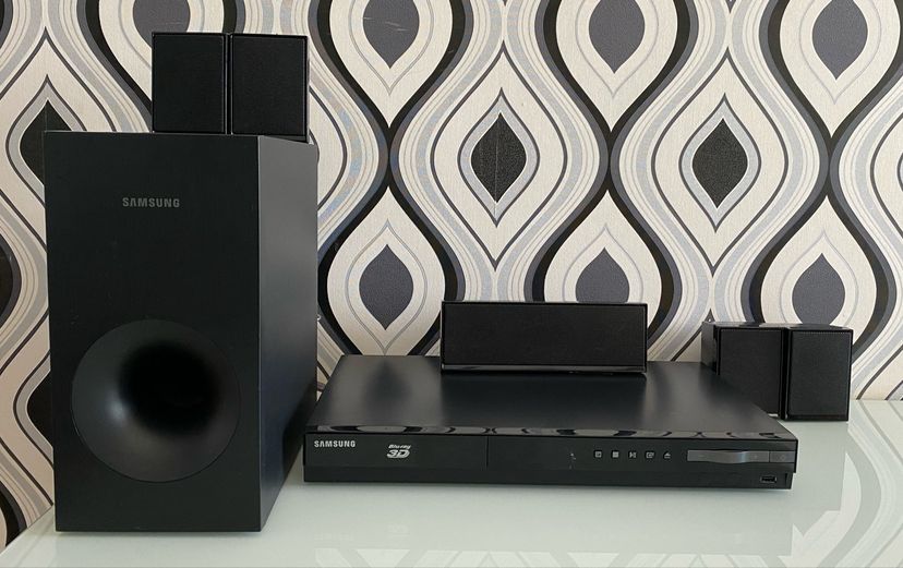 Home Theater Blu-ray Samsung Ht-f4505/zd 500w 5.1 Canais Full Hd Hdmi ...