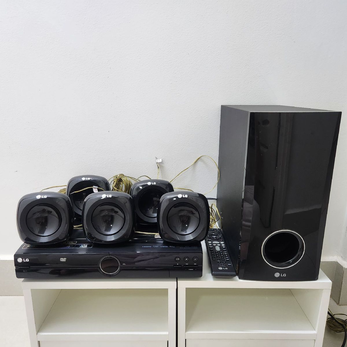 Home Theater Lg 5.1 Completo | TV e Display Lg Usado 82890218 | enjoei