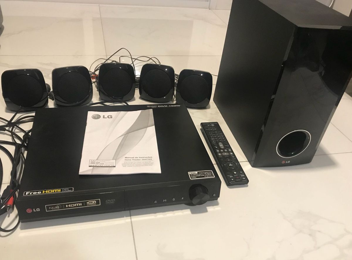 Home Theater Lg Dh4130s | Item Info & Eletro Home Theater Usado 28364593 | enjoei