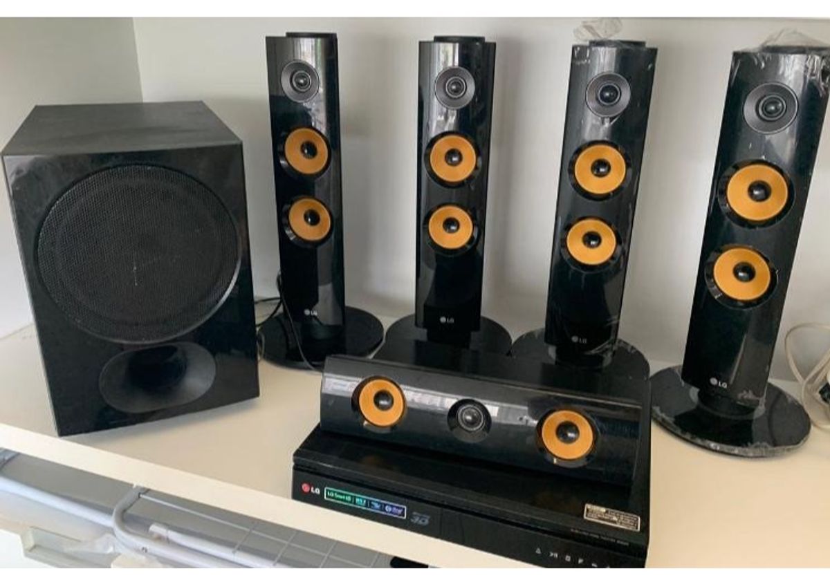 Home Theater Lg | Eletrodoméstico Lg Usado 40316229 | enjoei