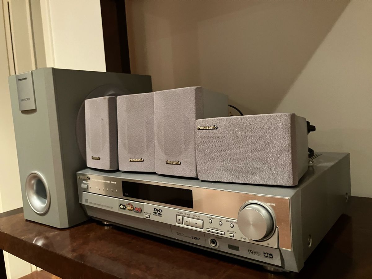 Home Theater Panasonic Sa-ht75 | Item de Música Panasonic Usado ...