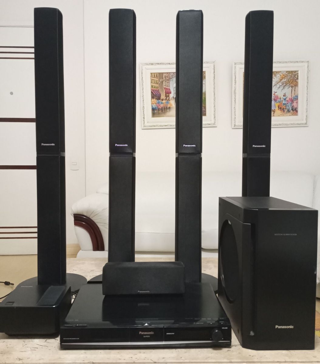 Home Theater Panasonic Surround Wireless | Item de Música Panasonic ...