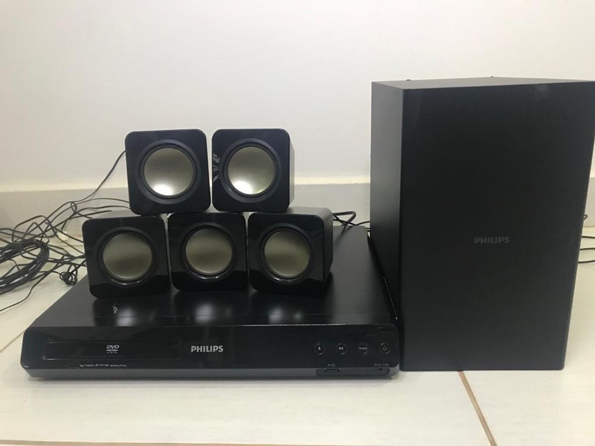 Home Theater Philips Htd 3500/78 | TV e Display Philips Usado 45315040 ...