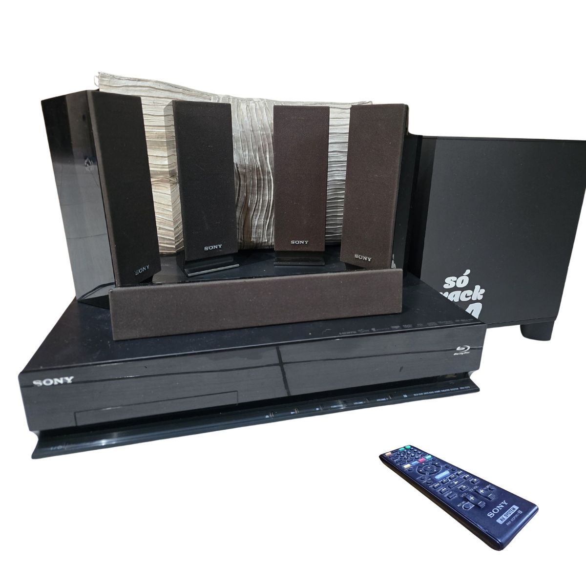 Home Theater Sony Hbd-e370 Blu-ray 5.1 Canais 1000w (receiver 170w) | Item Info & Eletro Sony ...