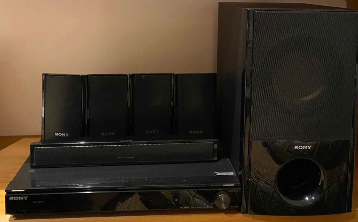 Home Theater Sony Home Theater Sony Str-ks360 | Eletrodoméstico Sony ...